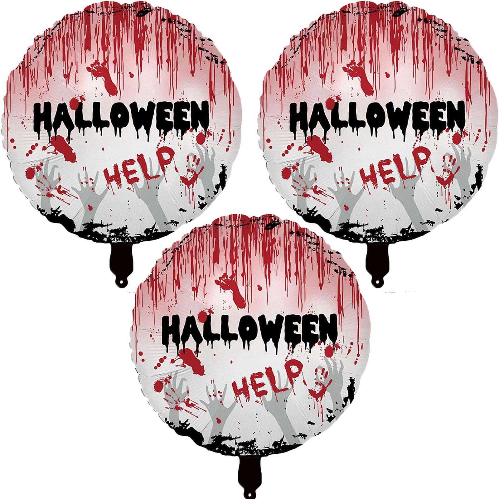 WENHAO Ghost Balloons Halloween Balloons for Halloween Theme Party ...