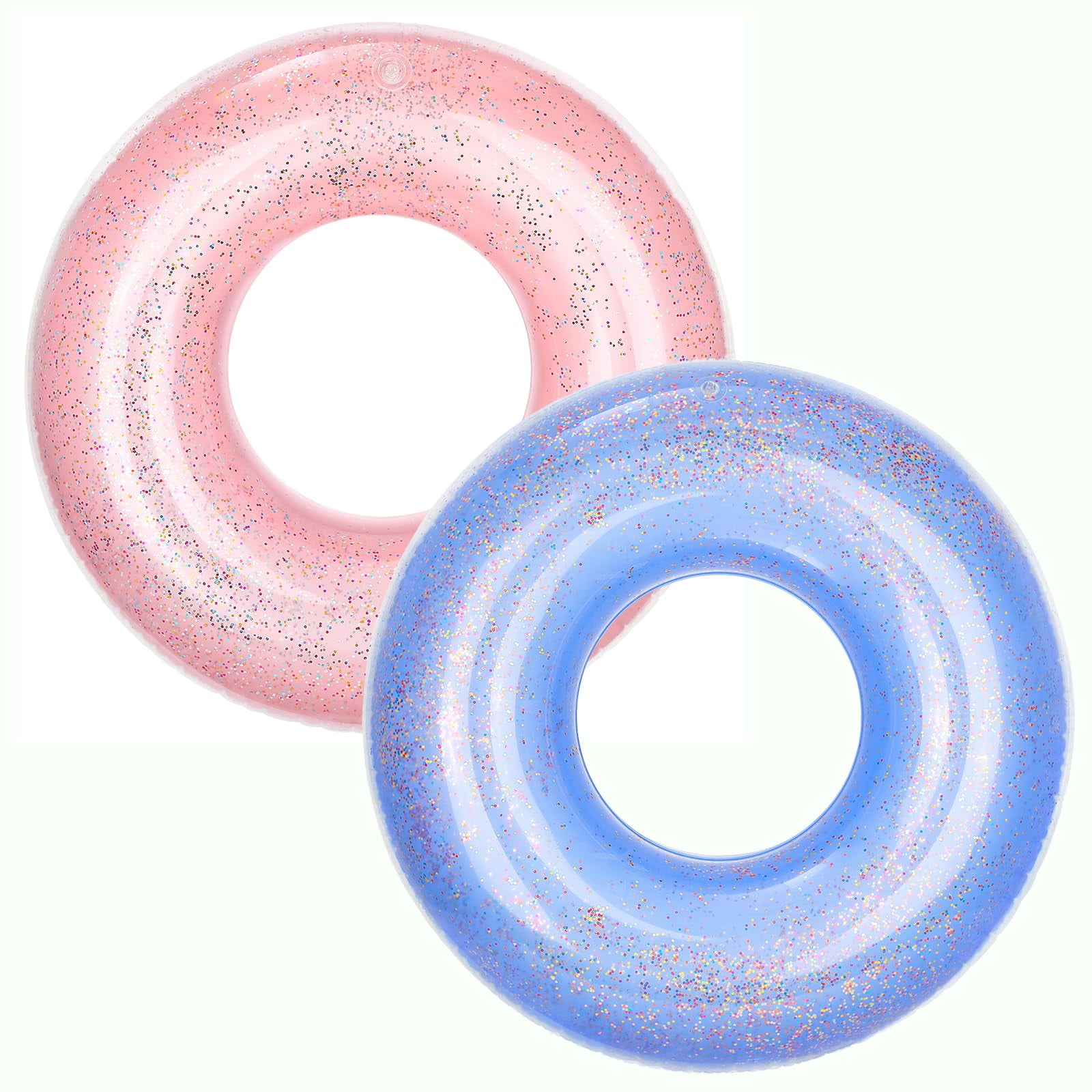 WENHAO Pool Float for Adults, Inflatable Swimming Pool Float Large Fun ...