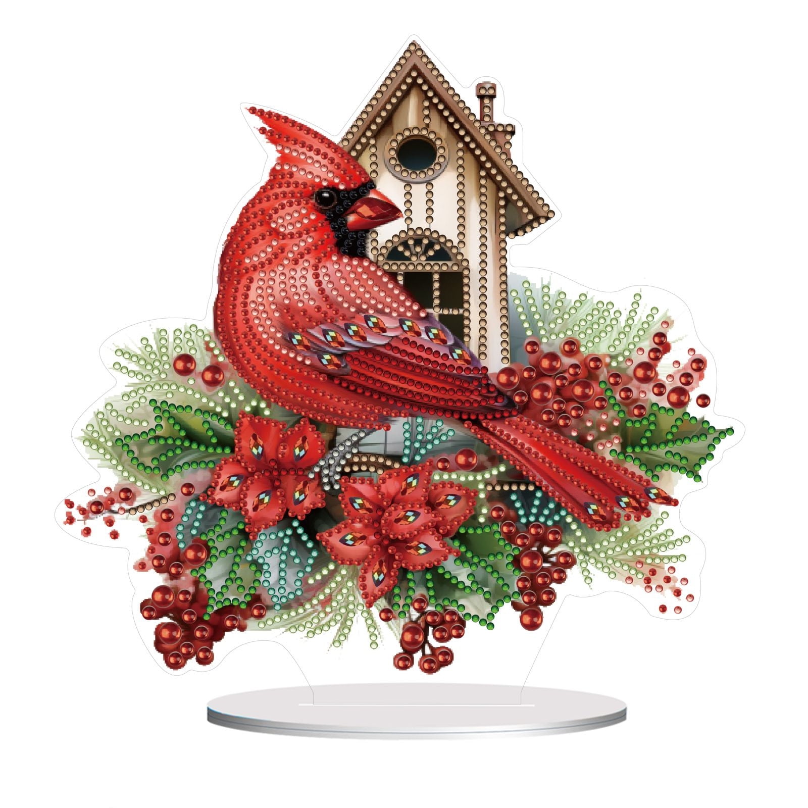 WENJING DIY Dotted Diamond Ornaments Diamond Art Painting Creative ...