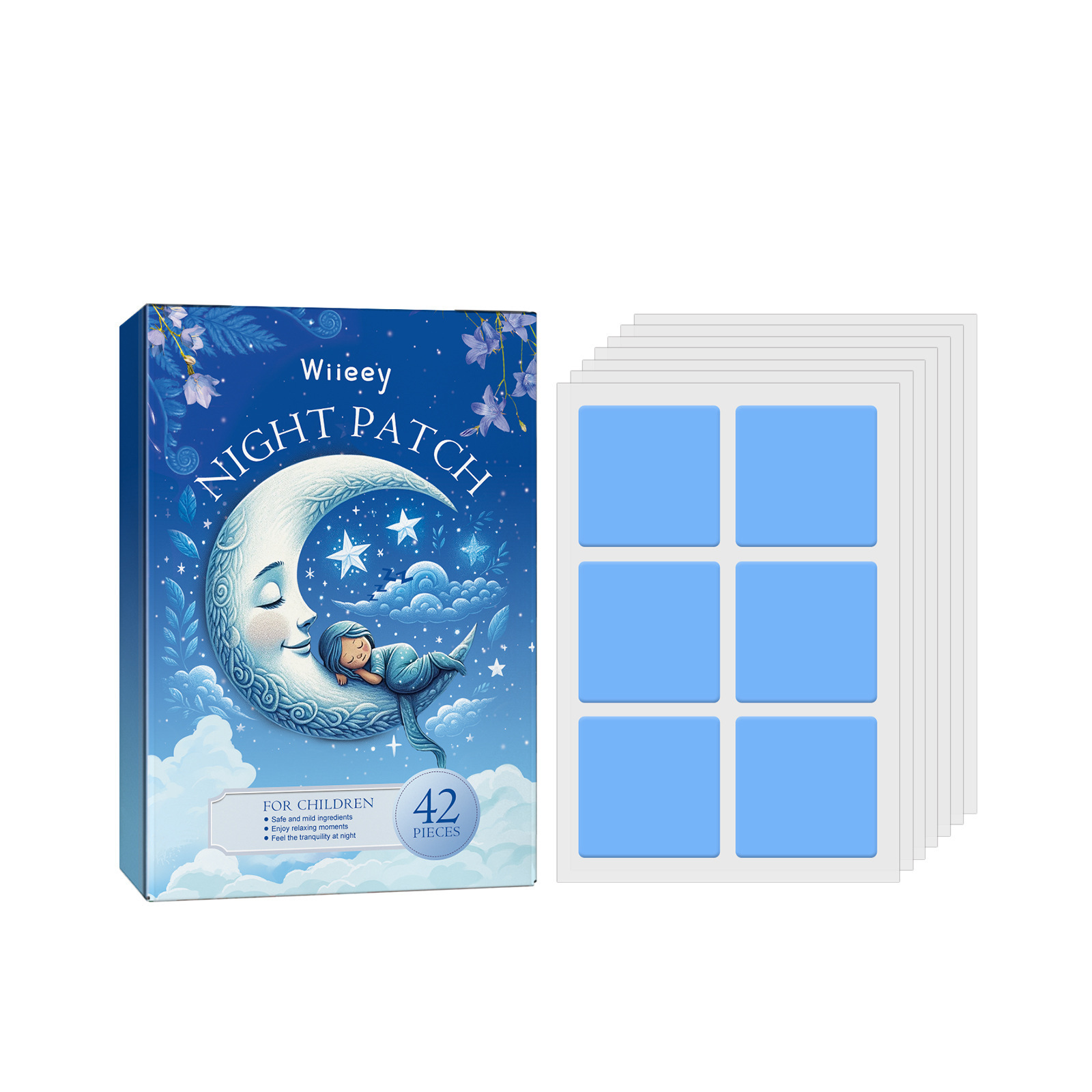 WENMENG Children's Sleep Patch Helps Children Fall Asleep Gently And ...