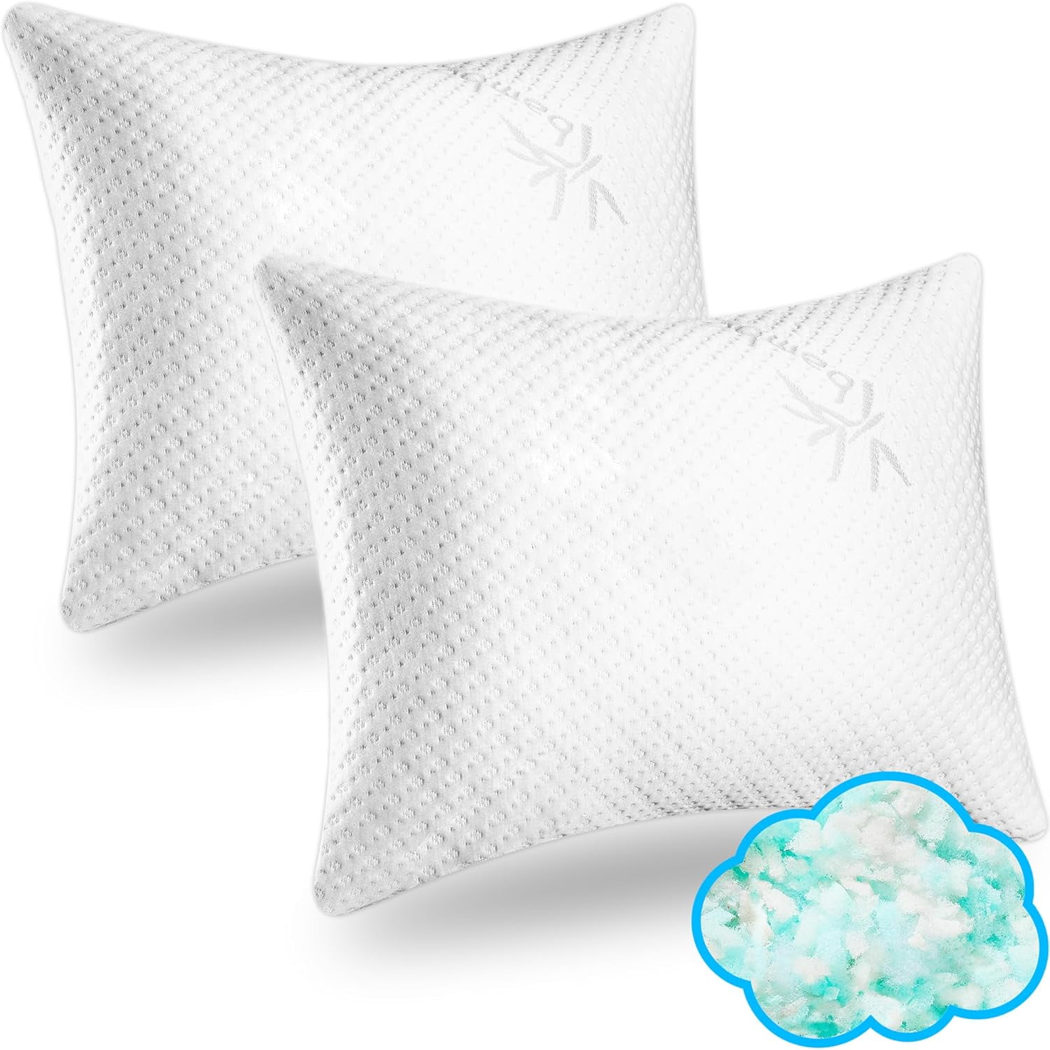WENQIANG 2-Pack Pillows for Sleeping Made - Walmart.com