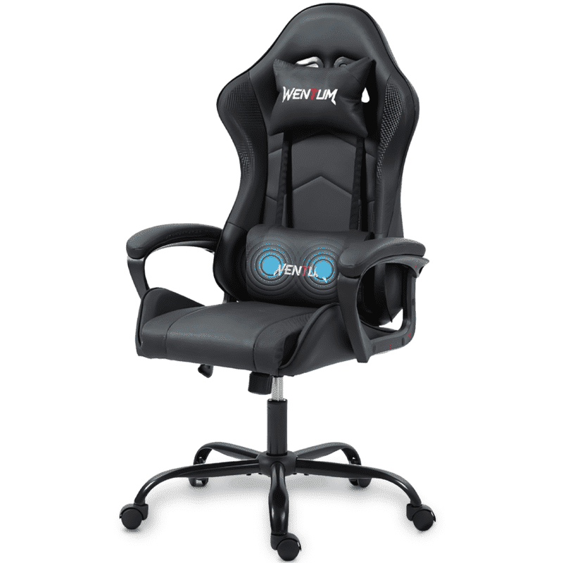 WENTUM Ergonomic Gaming Chair Racing Style Office Chair, Computer Desk ...
