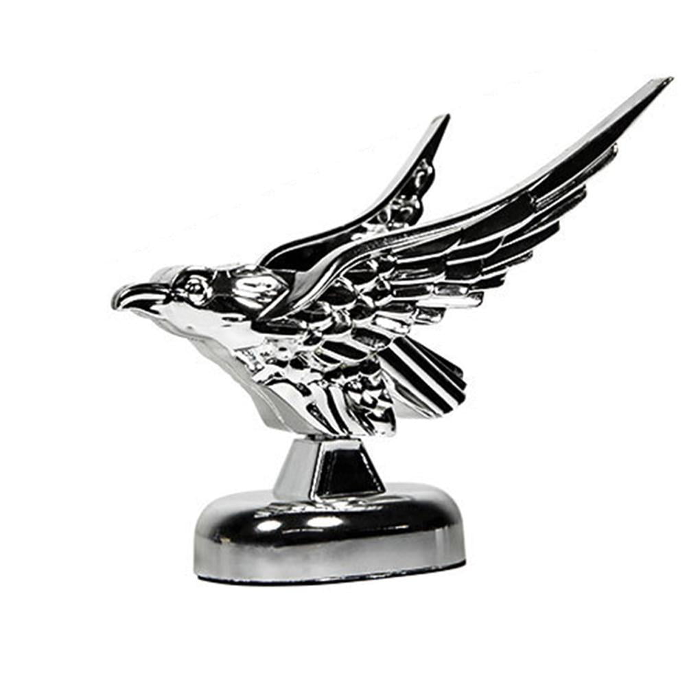 WENXUAN Car Front Cover Hood Ornament Badge 3D Emblem Angel Eagle G2G8 (Silver) - Walmart.com