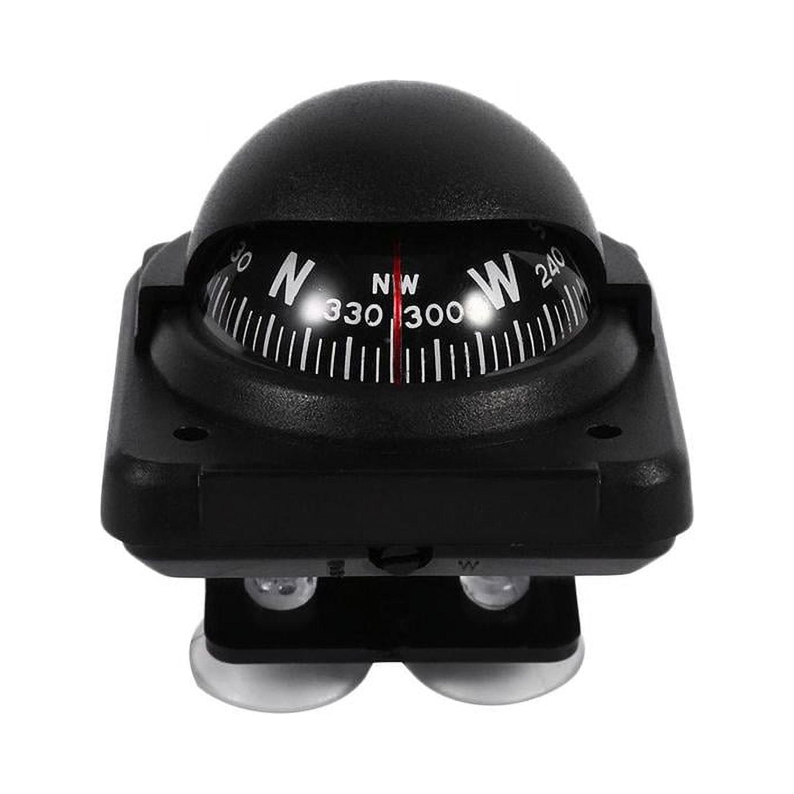 WENXUAN Compass For Car Dashboard Windscreen Self Adhesive Holder ...