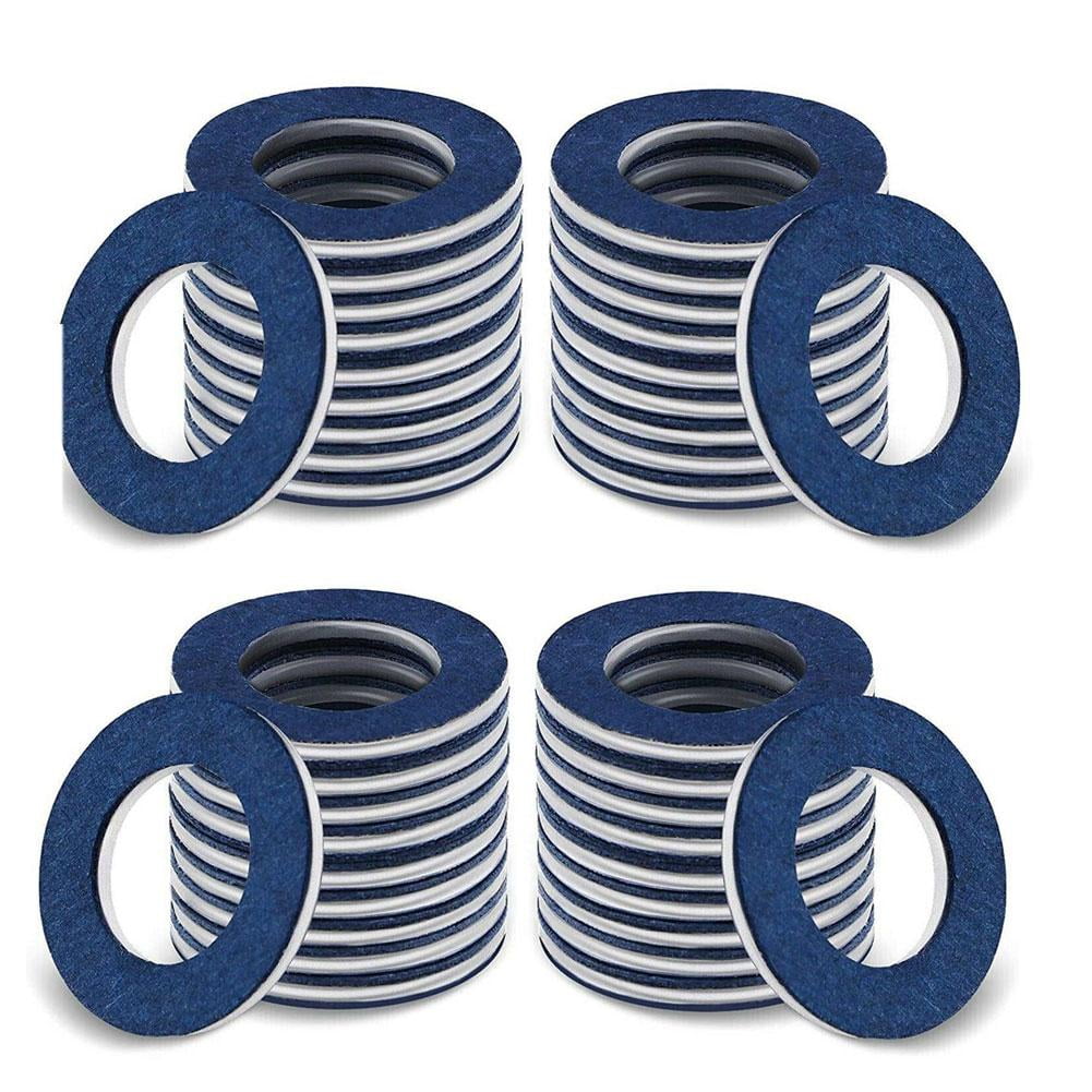 WENXUAN Oil Pan Drain Screw Gaskets - Set of 20/40 Aluminum Washers ...
