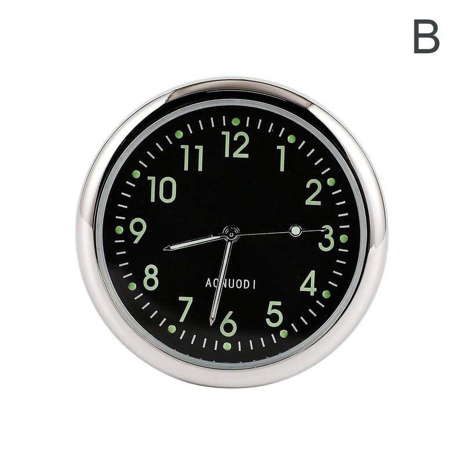 WENXUAN Pocket Small Mini Quartz Analog Watch Stick-On Clock Boat For ...