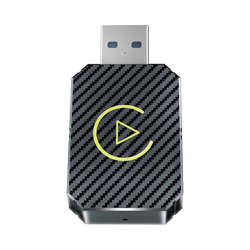 WENXUAN Wireless Adapter Wireless Android Auto Box Type-C Voice Control ...