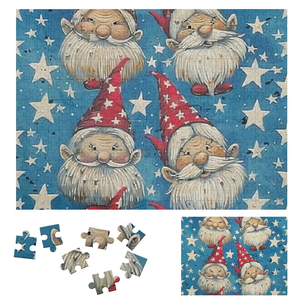 Lingy Gnomes Stars Americo Makk Wooden Puzzle for Adults and Kids ...