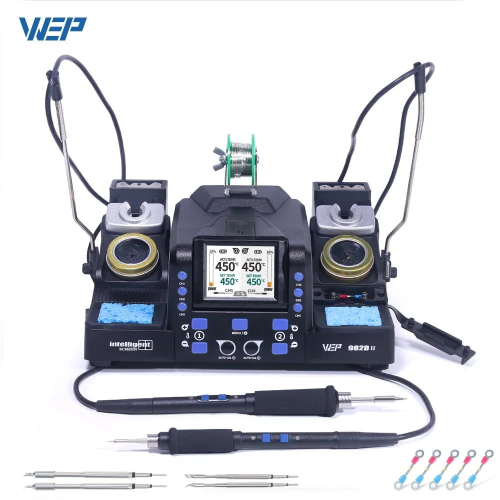 WEP 982D Precision Soldering Station 150W Rapid Heating Auto ...