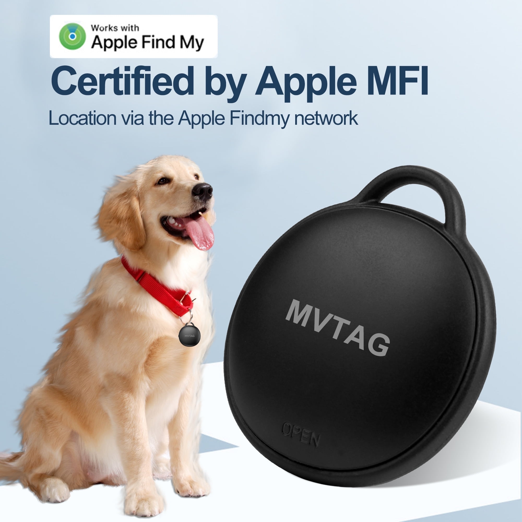 WEPSEN Waterproof GPS Tracker, Wireless Smart Pet Finder for Dogs and ...