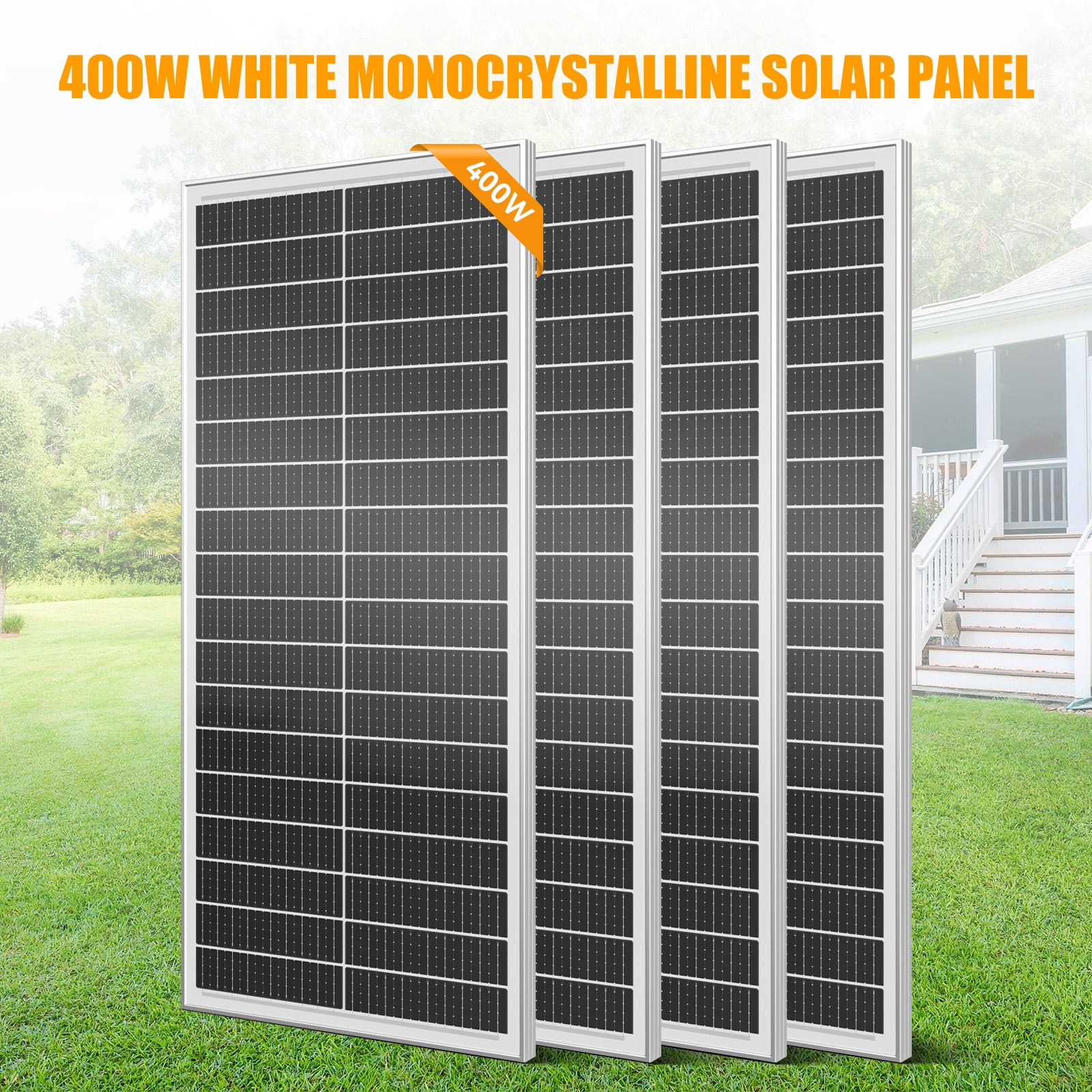 WERCHTAY 100 Watt 12 Volt Solar Panel, High Efficiency Monocrystalline ...