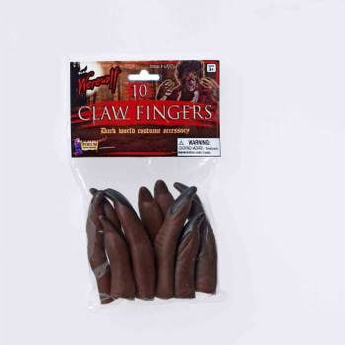 WEREWOLF CLAW FINGERS-BROWN - Walmart.com
