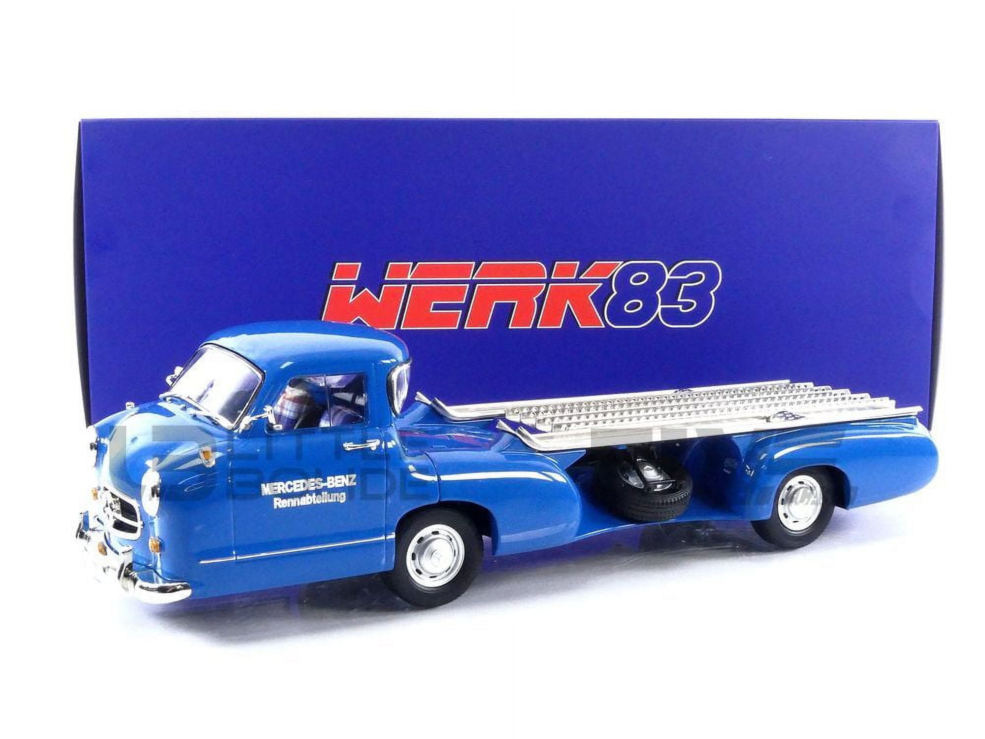 WERK 83 1/18 - MERCEDES-BENZ Transporteur Blue Wonder - 1955 - Walmart.com