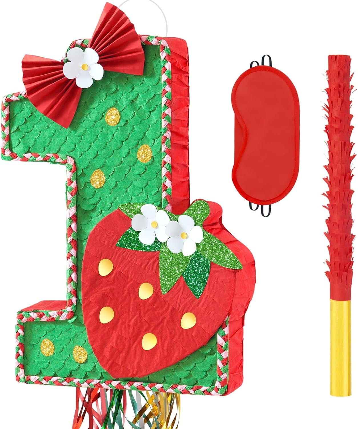 WERNNSAI Berry First Pinata - Sweet One Birthday Party Decorations ...