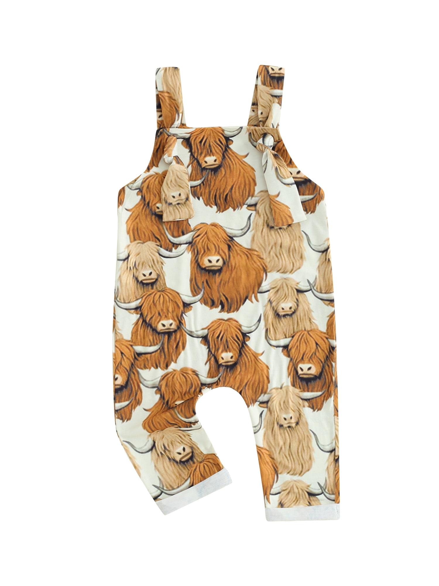 WERNZATT Infant Baby Boy Overalls Jumpsuit Wester Clothes Summer Cute ...