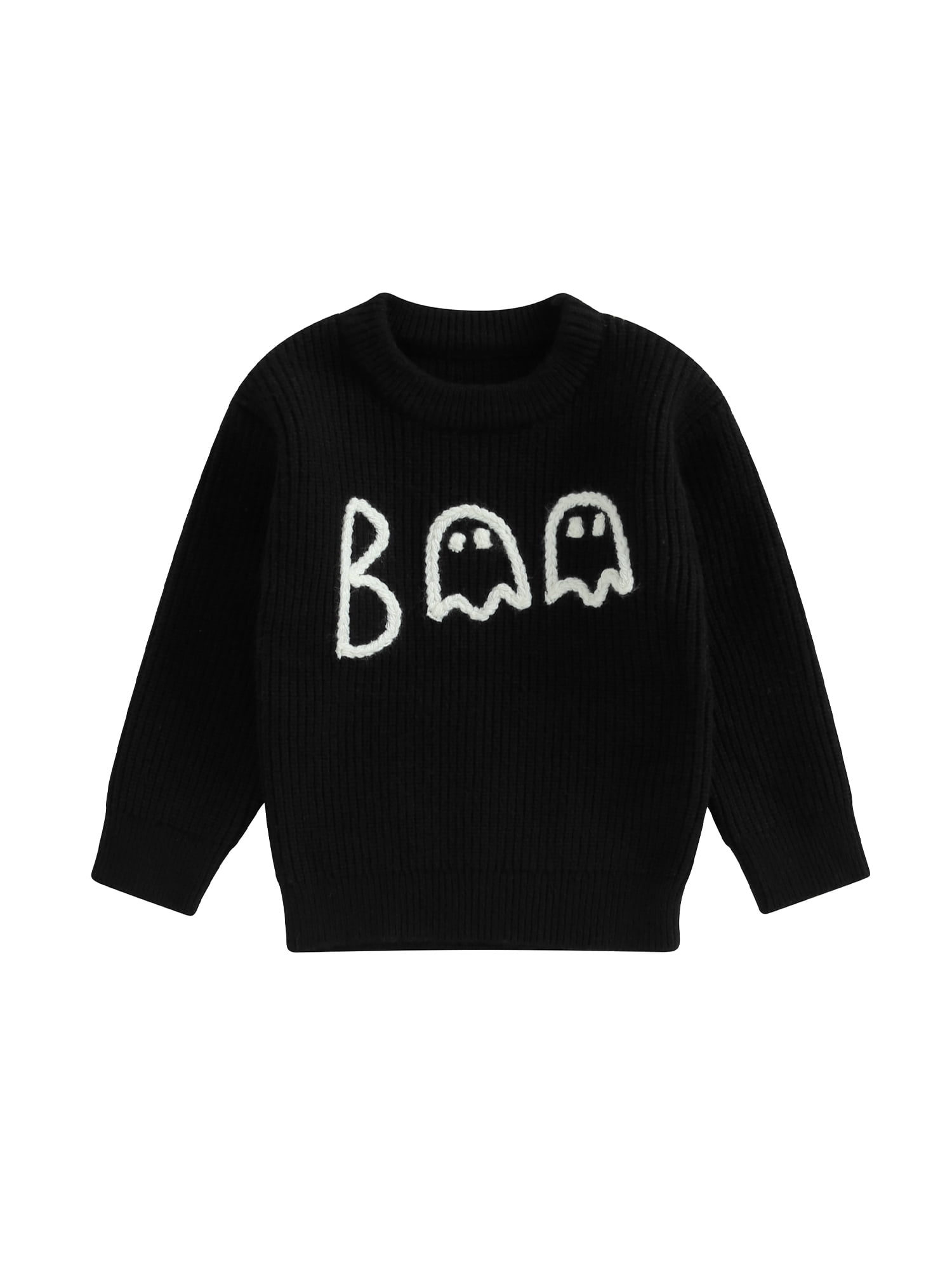 WERNZATT Toddler Baby Boy Girl Halloween Sweater Knit Boo Letter ...