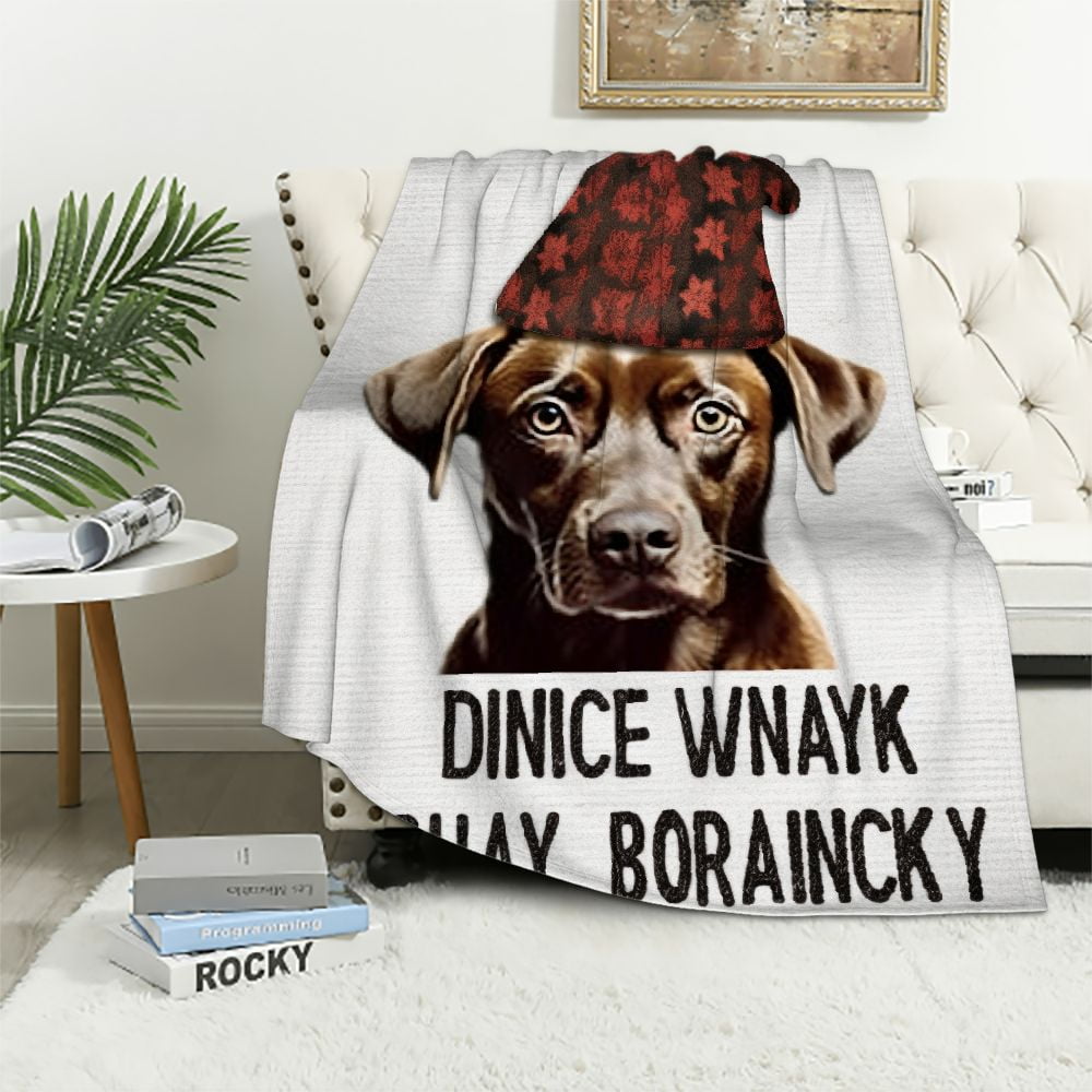 WERPE Chocolate Labrador Retriever Always Watching You Funny Waffle ...