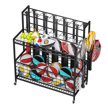 Baden Basketball Rack-12 Balls - Walmart.com