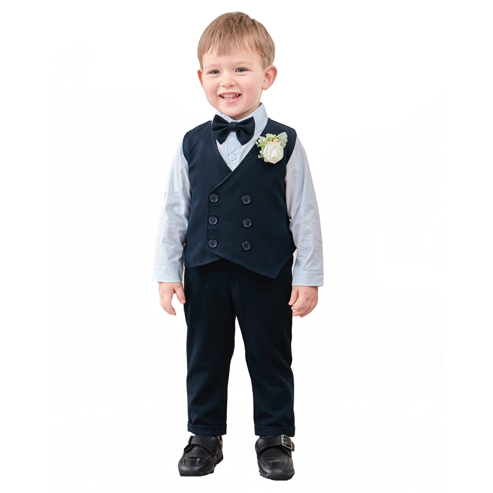 WERYOUNG Child Baby Boy Clothes Suits Tuxedo Gentleman Outfits Formal ...