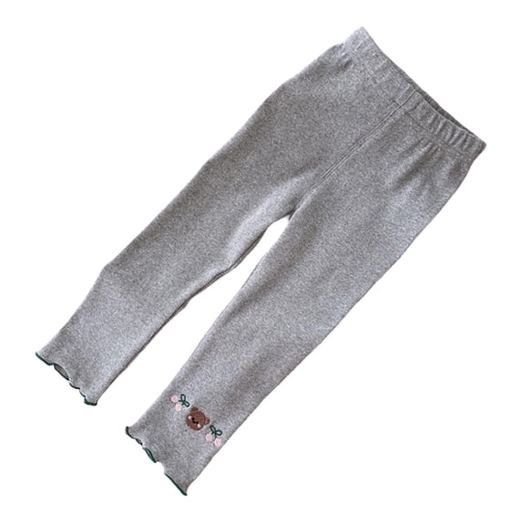 WERYOUNG Girl's Cute Pants With Cartoon And Cherry Print Soft Everyday ...