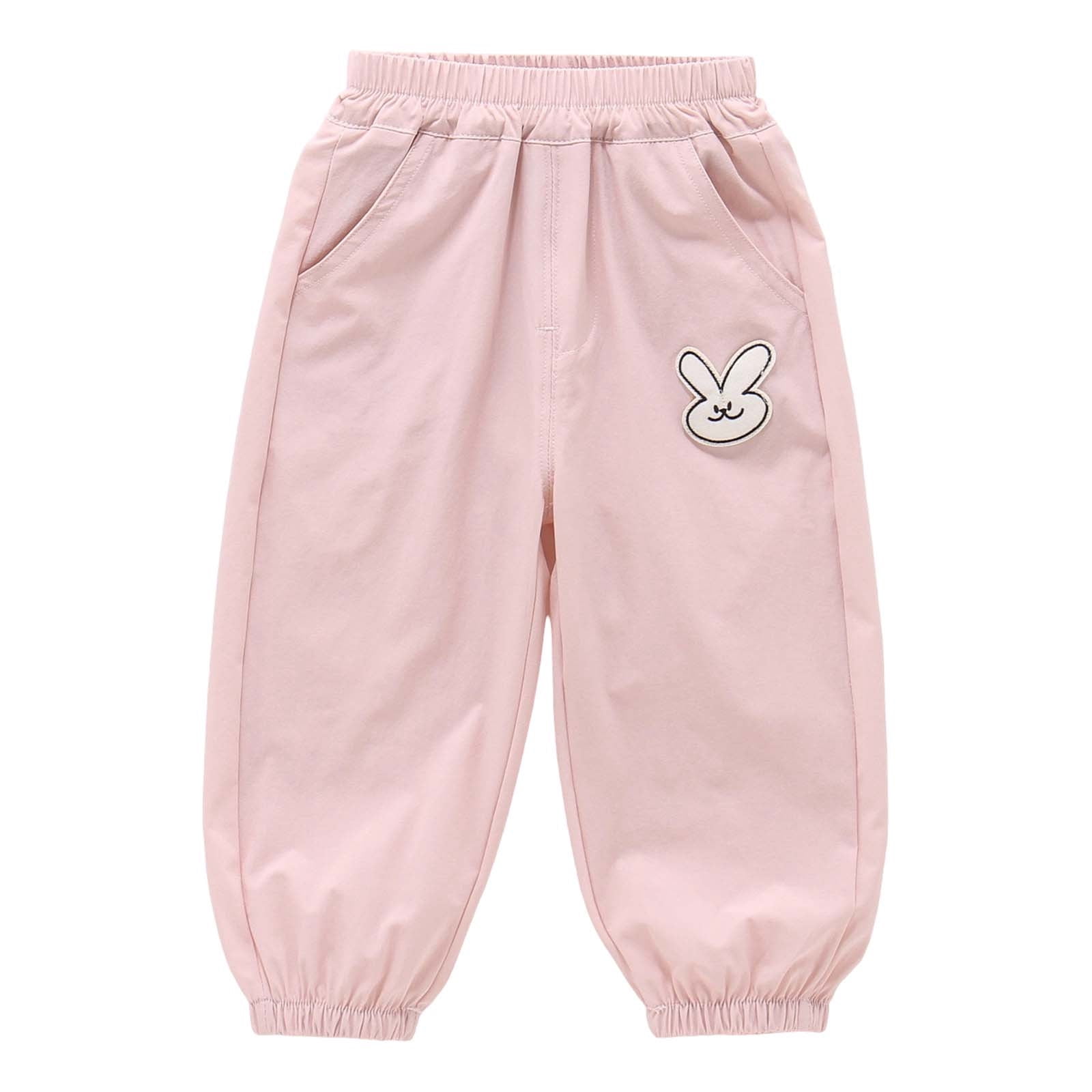 WERYOUNG Girl's Outdoor Beach Pants For Kids Lightweight Summer ...