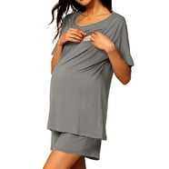 Avidlove Women Maternity Nursing Pajama Set Breastfeeding Sleepwear Set ...