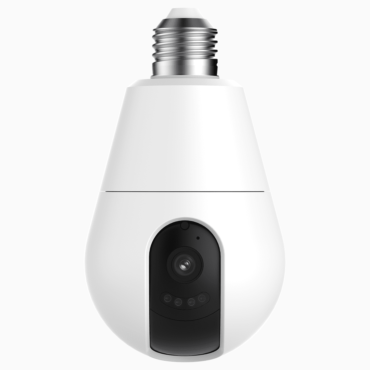 WESECUU Home Light Bulb Lamp E27 PTZ WIFI 360 Degree Wireless Security ...