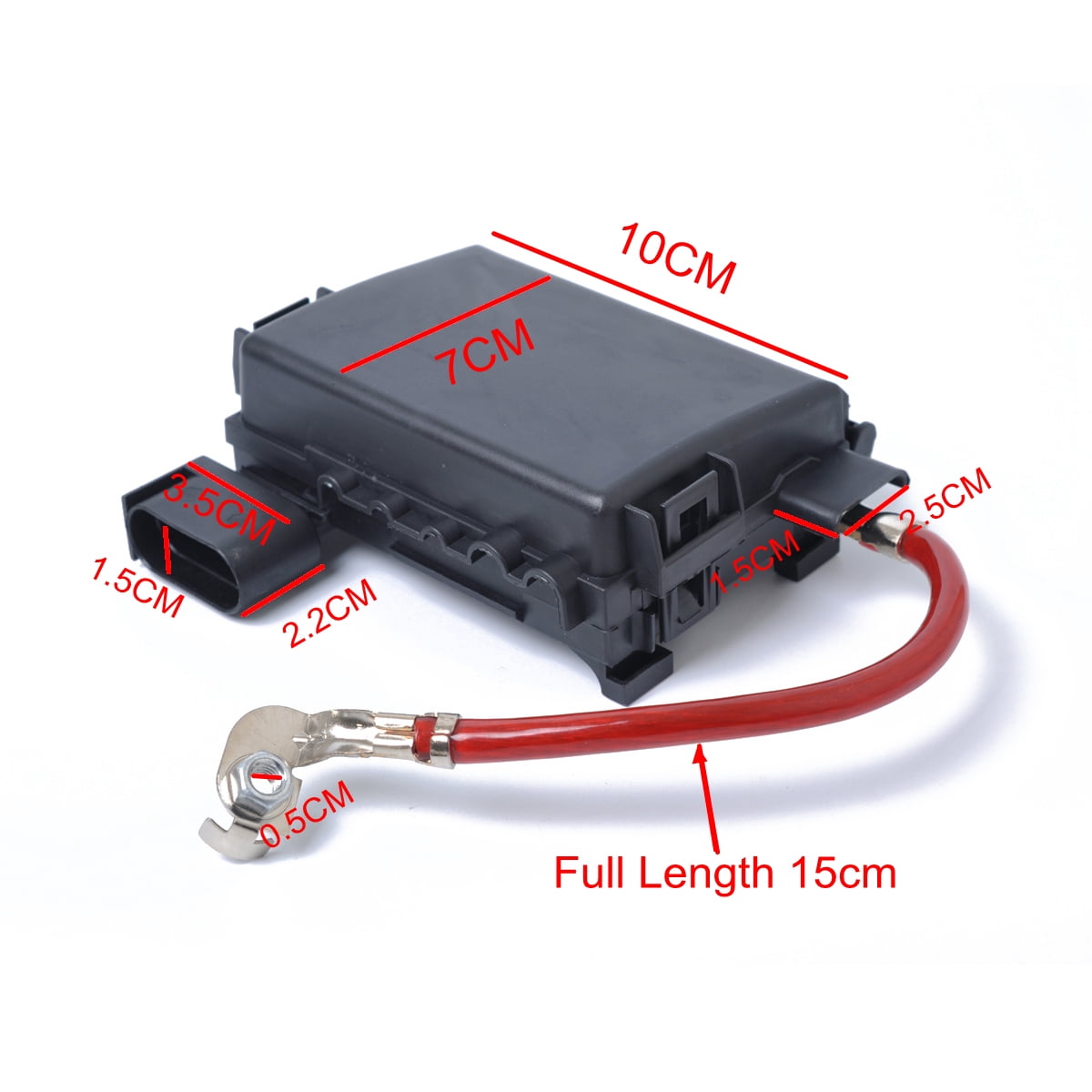 WESIEVYA 1 Set Car Battery Fuse Box with Fuse Holder for Automotive ...