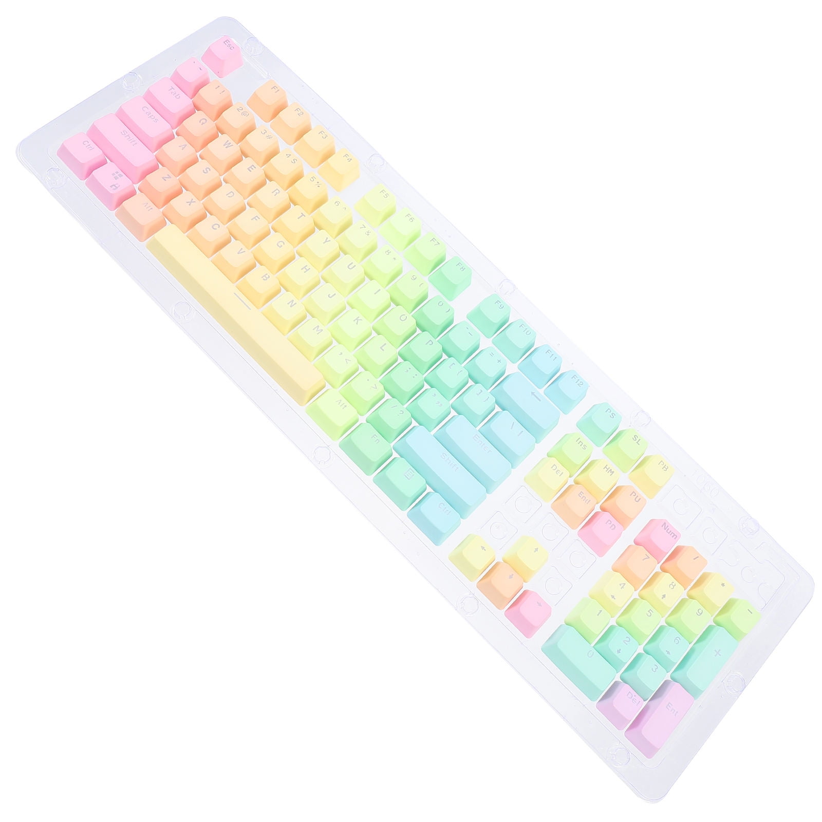 WESIEVYA 1 Set Side Printed Keycap PBT for Mechanical Keyboard with ...