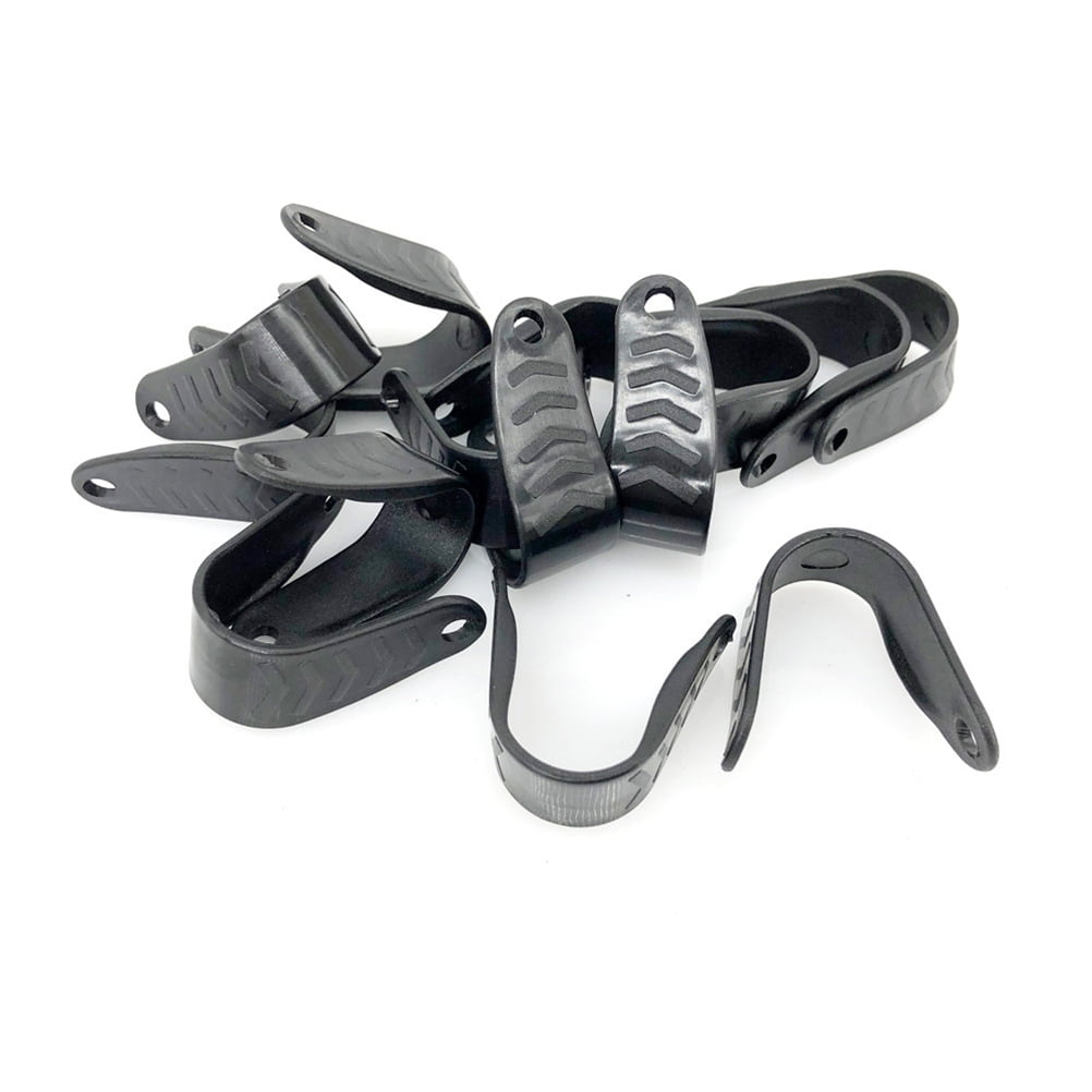 WESIEVYA 10Pack Black Mask Nose Clips For Face Masks With Rectangular ...