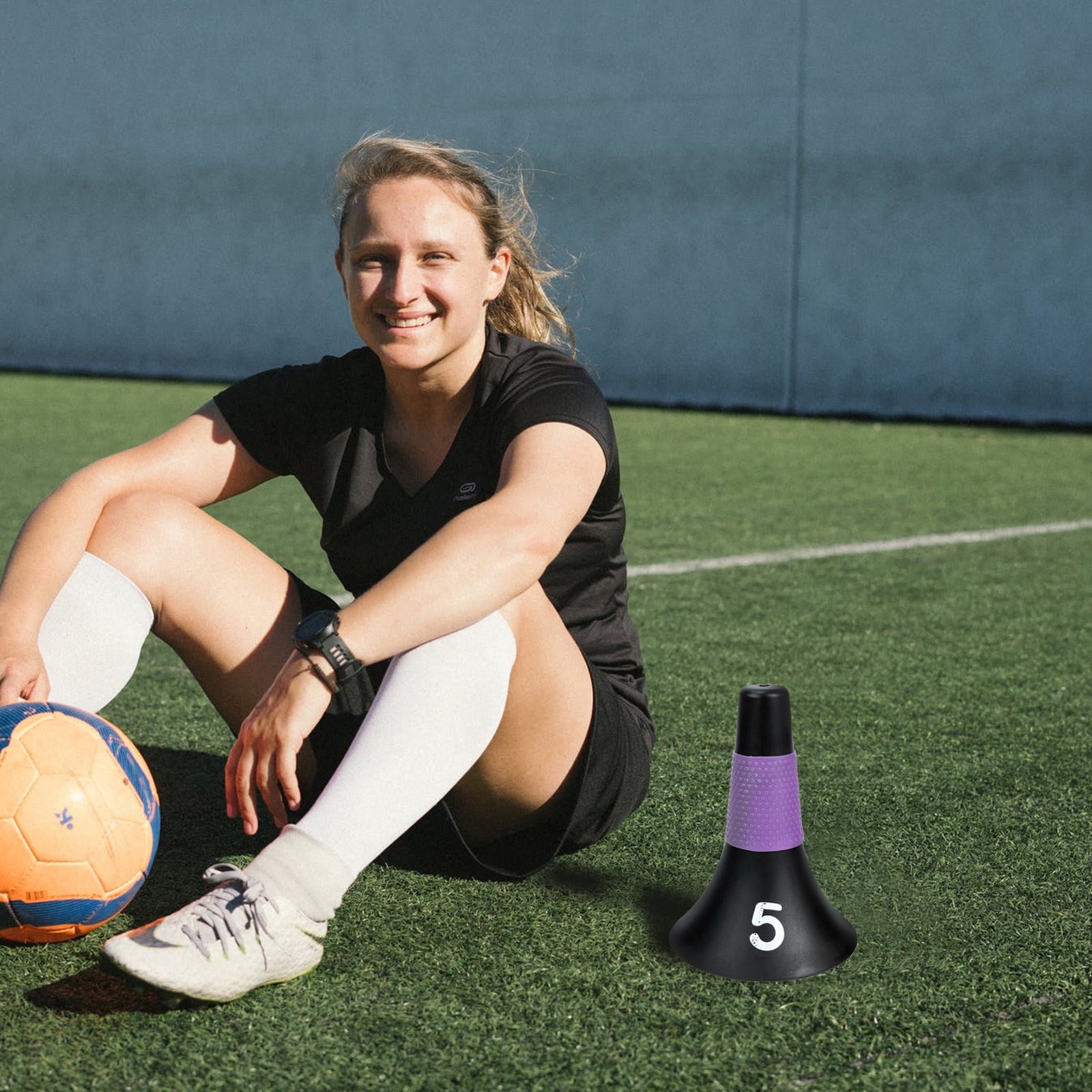 WESIEVYA 10Pcs Small Cones for Sports with 23x17.5cm Size for Visual ...