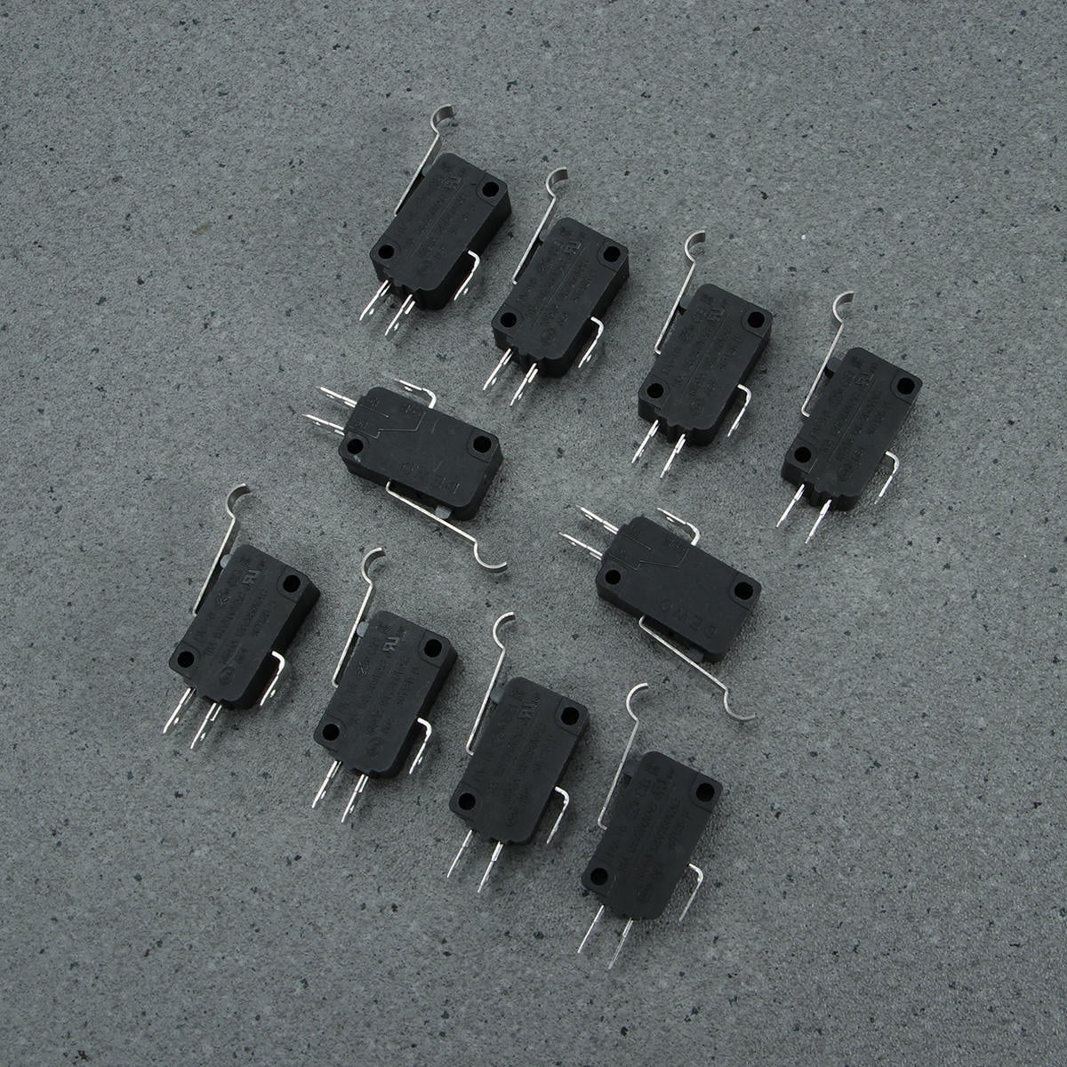 WESIEVYA 12Pack Limit Switch Square Plastic Emergency Stop Button for ...