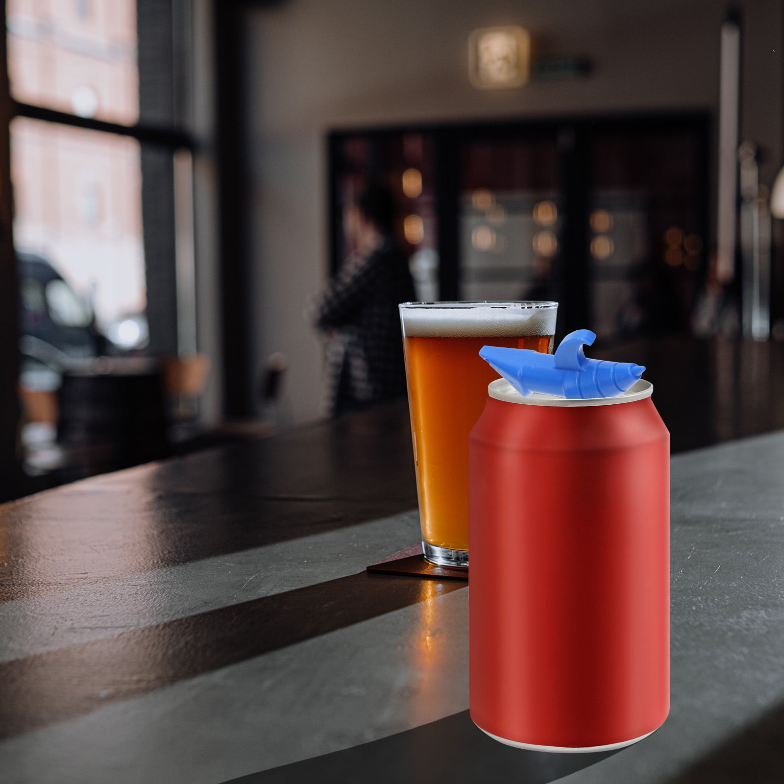 WESIEVYA 1Pack Portable Can Puncher In Blue Plastic For Beer And Soda ...