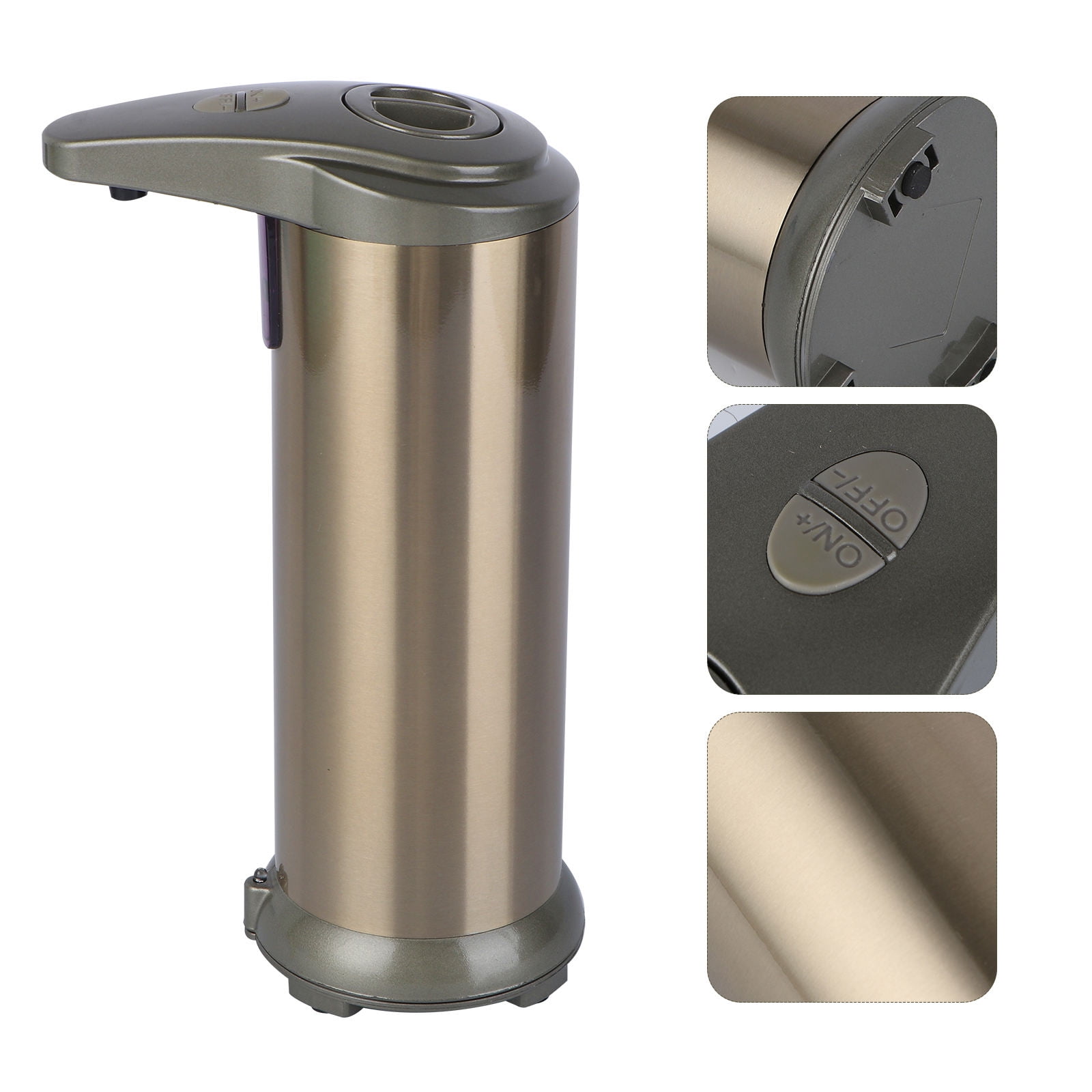 WESIEVYA 1Pcs Automatic Soap Dispenser Human Body Induction Stainless ...