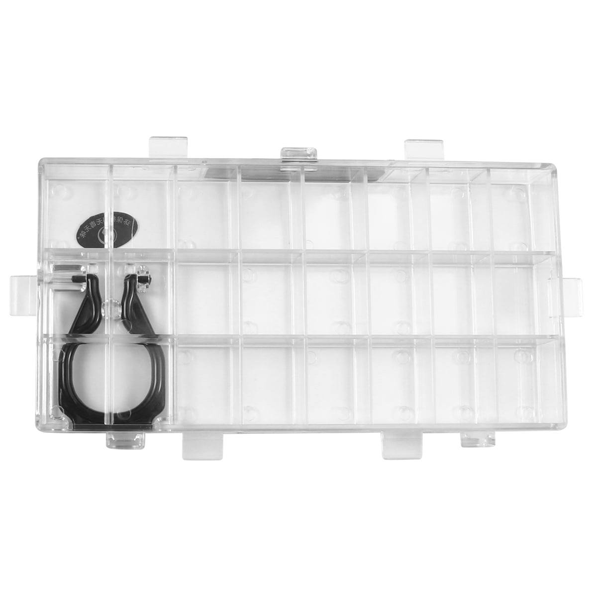 WESIEVYA 1Pcs PP Plastic 24 Grids Painting Color Mixing Box for Nail ...