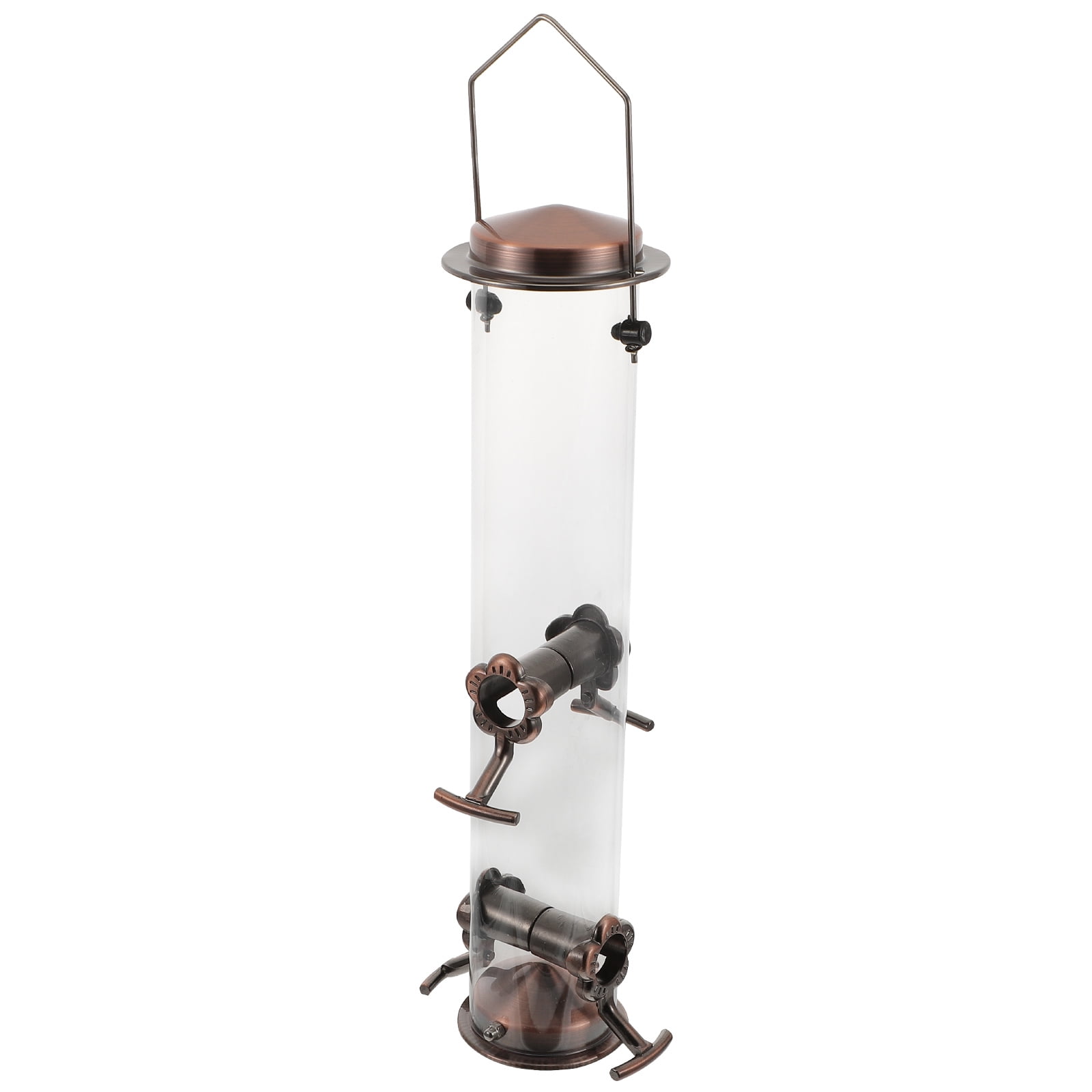 WESIEVYA 1Set Metal Bird Feeder 11.5X7.5X40CM for Larks and Yellow ...