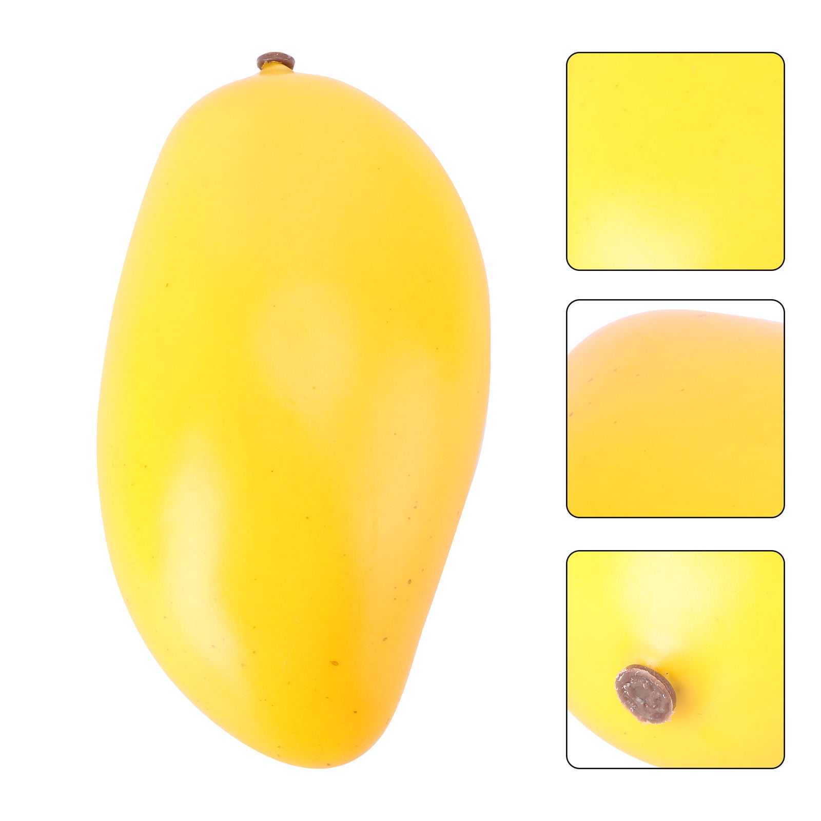 WESIEVYA 3Pcs Realistic Fake Fruit Model Foam for Home and Kitchen ...