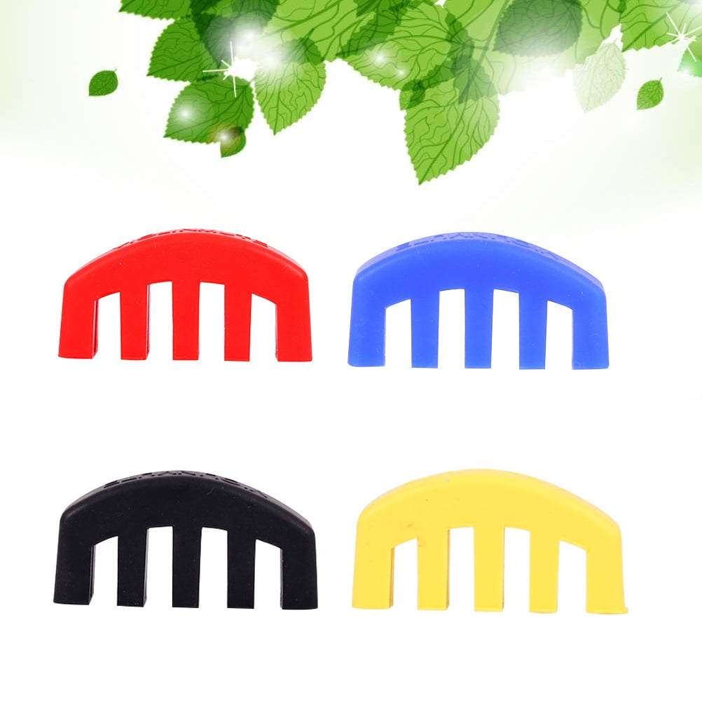 WESIEVYA 4Set Rubber Violin Silencer Mute for Practice Soft Rubber ...