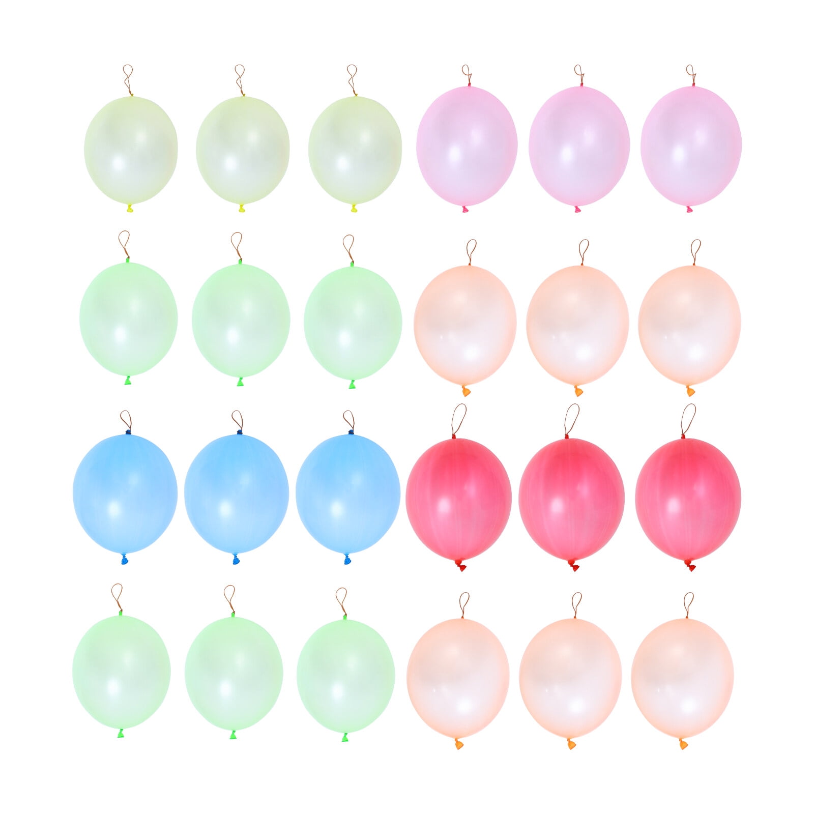 WESIEVYA 50Pack Large Punch Balloons Latex for Family Gathering and ...