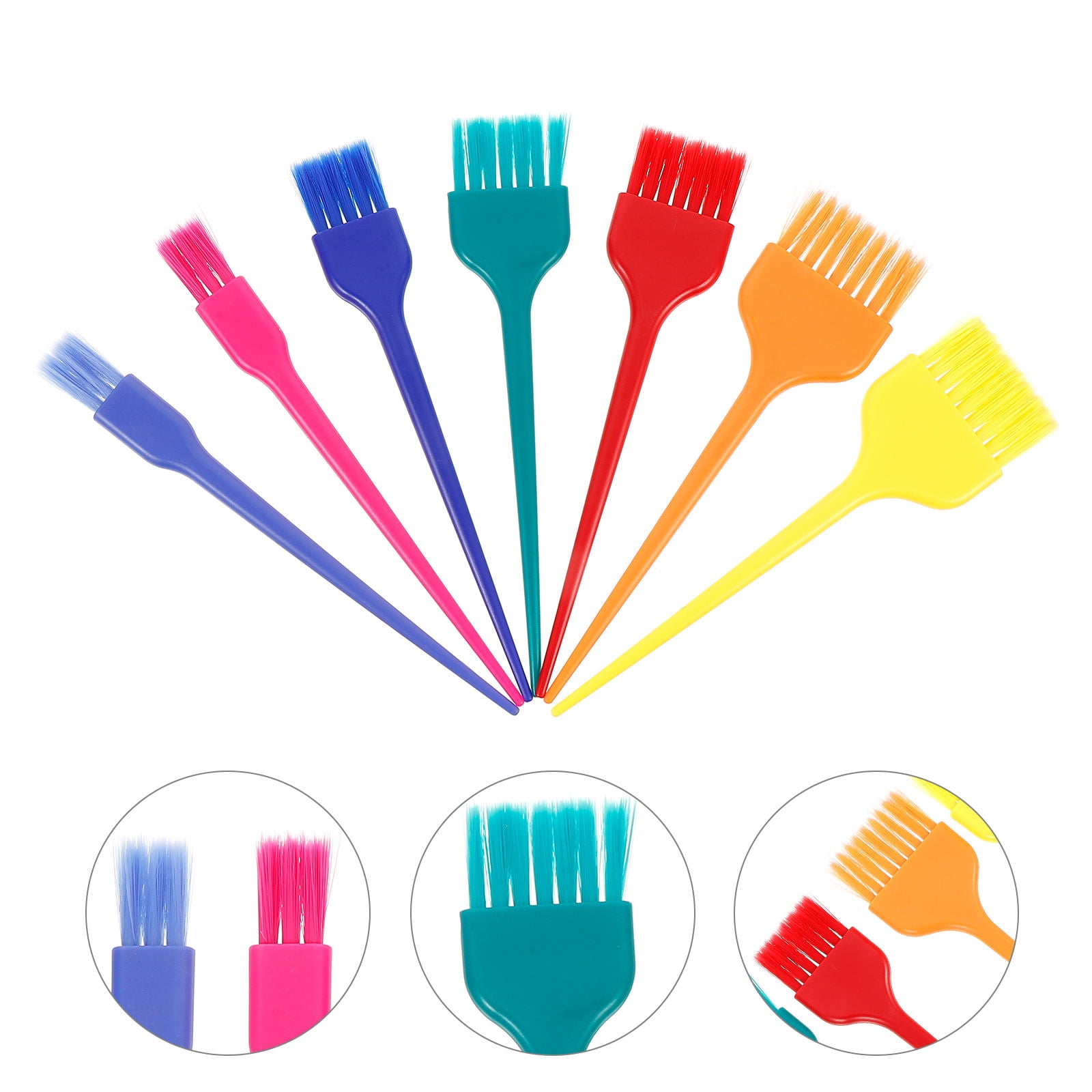 WESIEVYA 7Pcs Hair Dye Applicator Brush for DIY Hair Coloring and ...