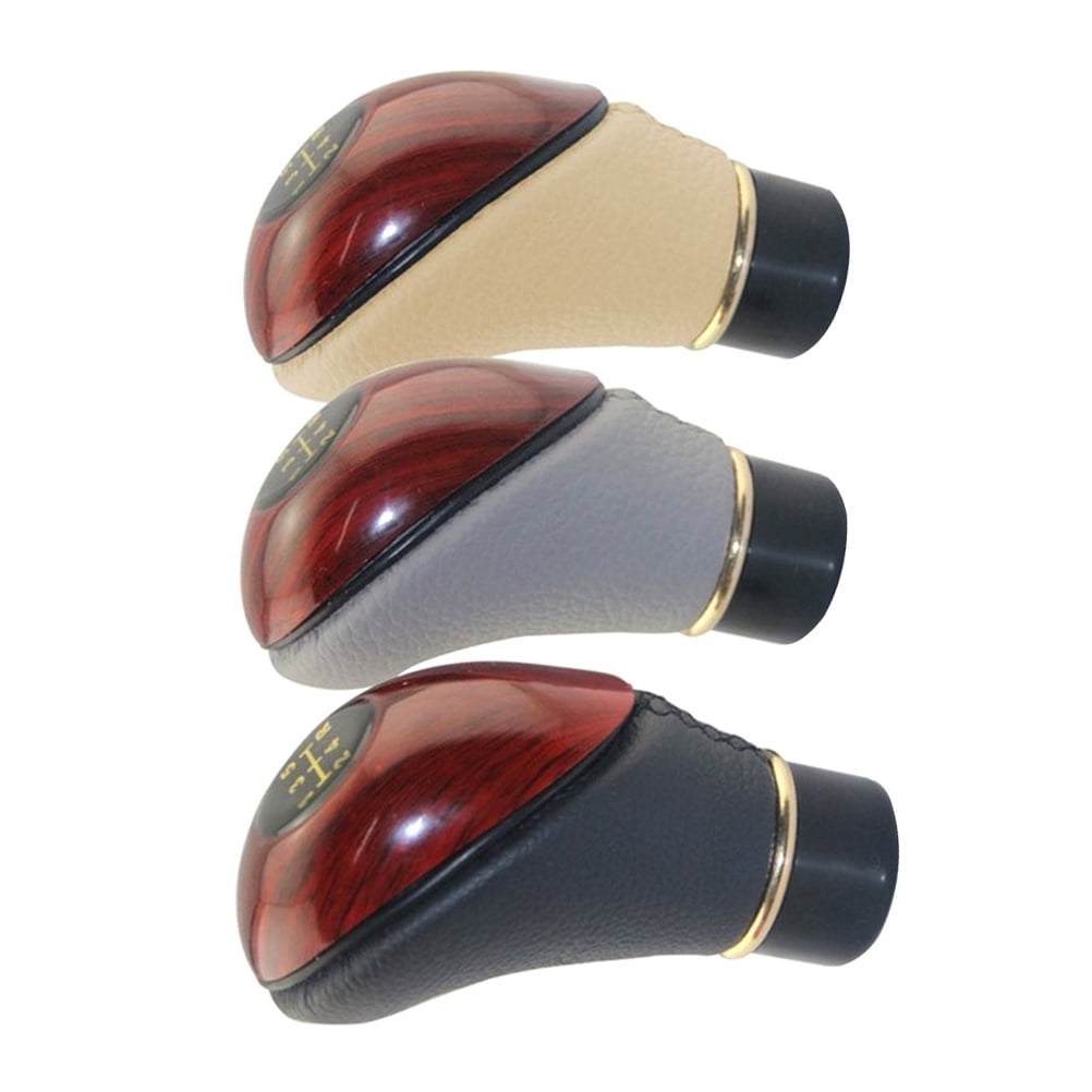 WESIEVYA Car Owners Daily Driving 1Set Gear Shift Knob Round Black ...