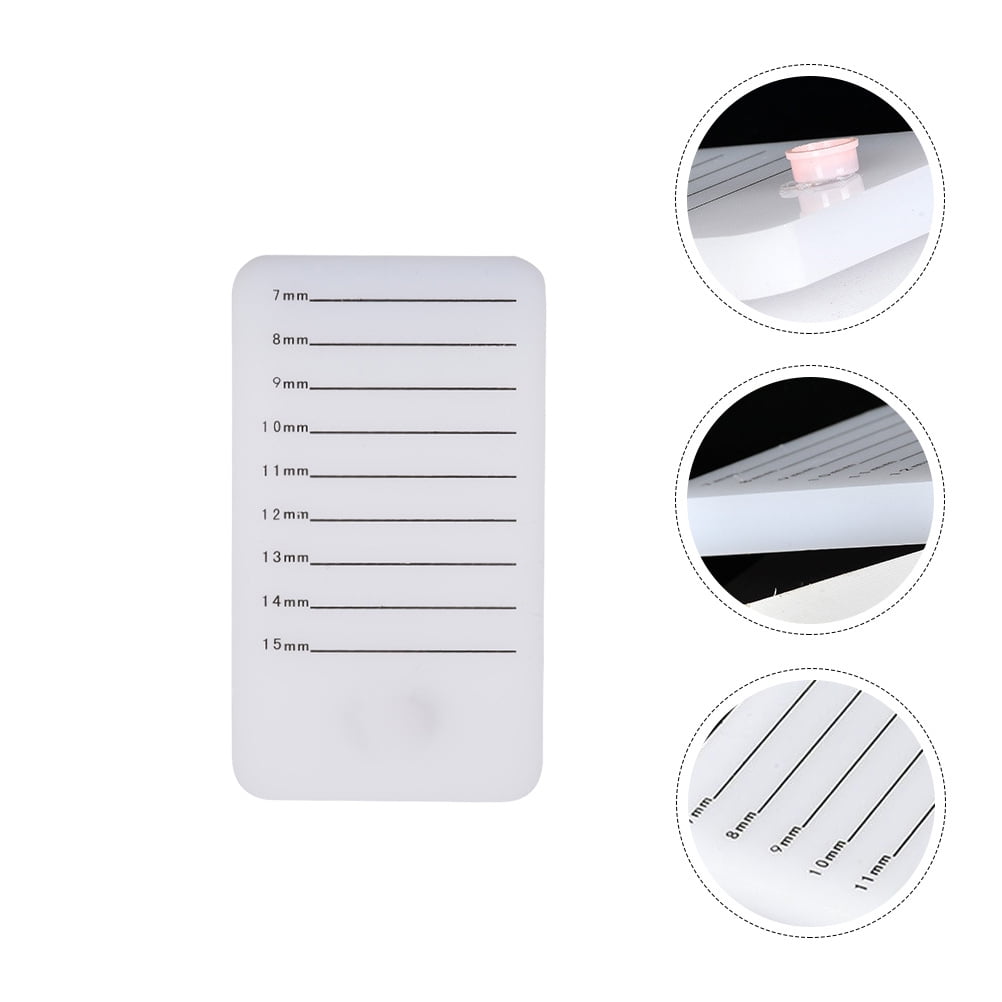 WESIEVYA Eyelash Holder 1Pcs 4.5x2.6in Acrylic for False Lashes Glue ...