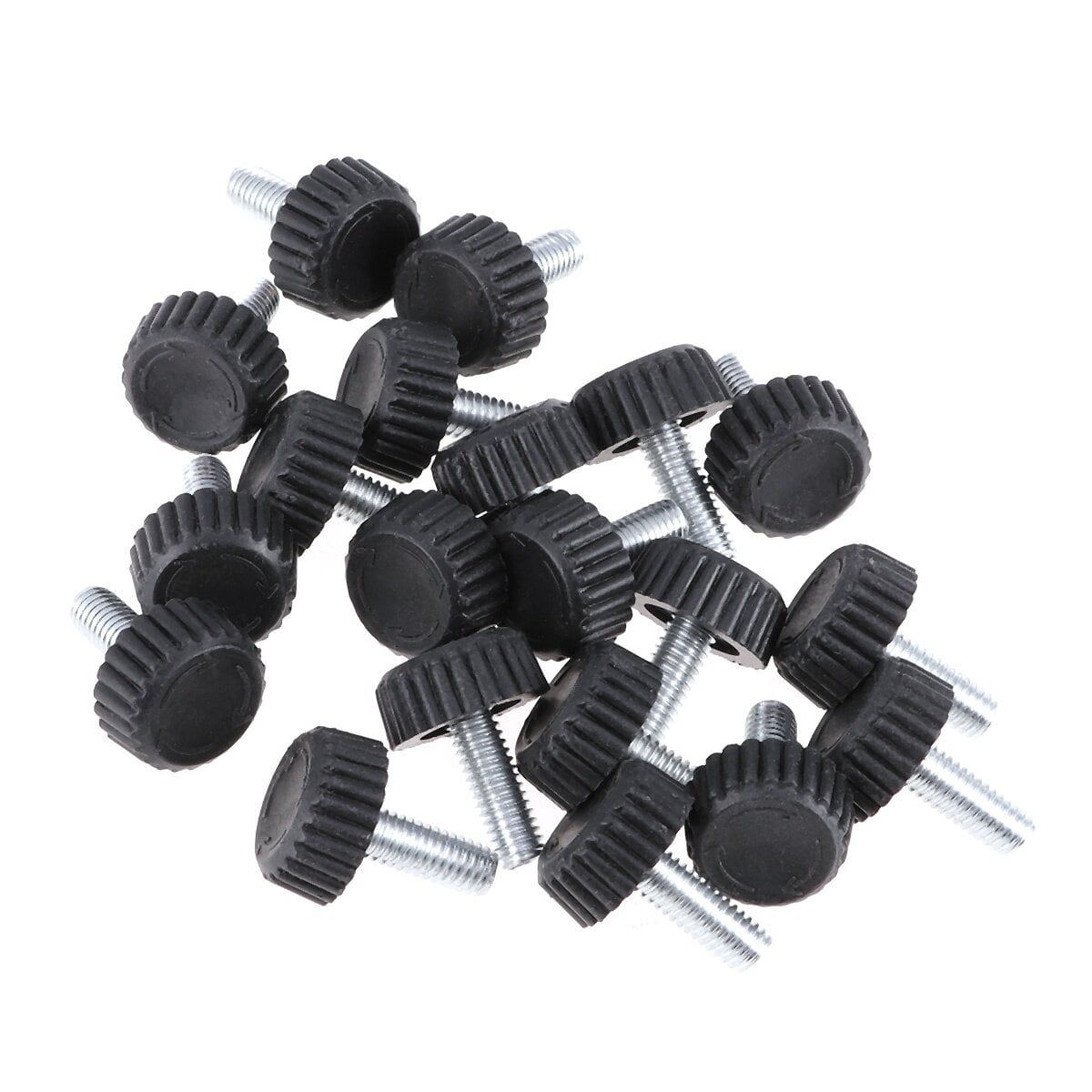 WESIEVYA Furniture Adjustable Feet 20Pcs Iron Plastic for Table Leg ...
