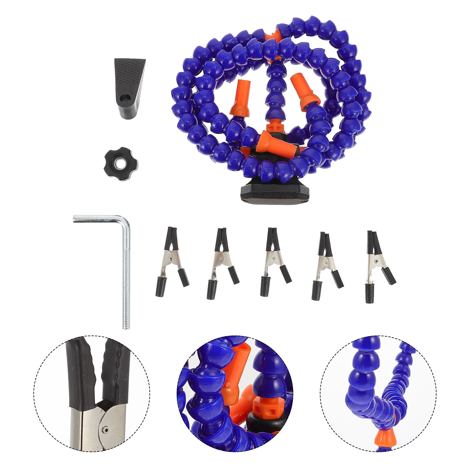 WESIEVYA Helping Hand Soldering Station with 360-Degree Rotation for ...