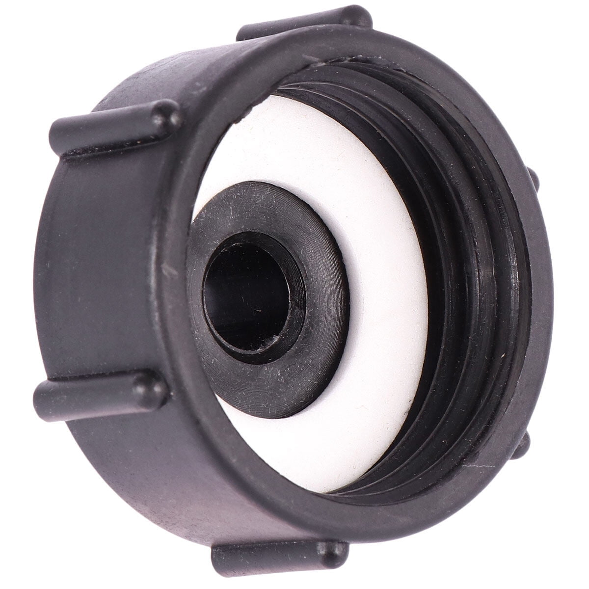 WESIEVYA Ibc Tote Fittings 2Pcs Black Plastic Hose Connector 3 4 Inch ...