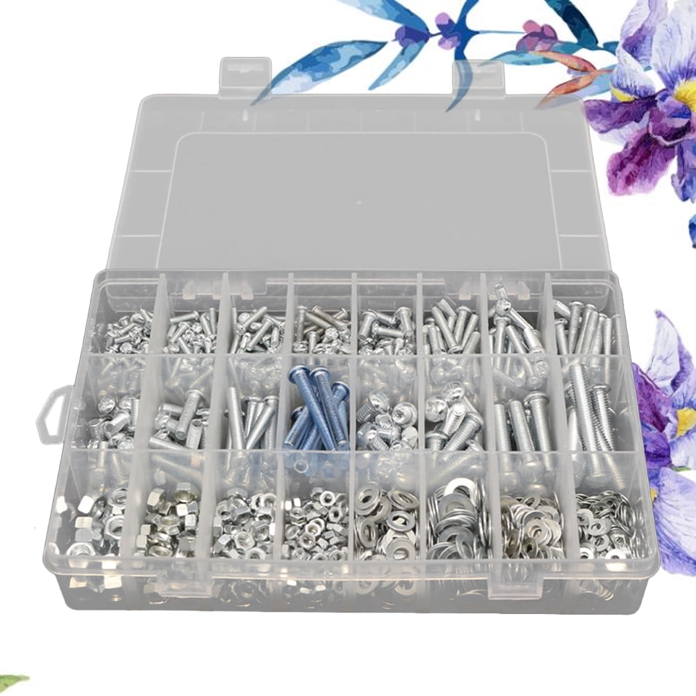 WESIEVYA Screw Assortment 1Pack Screw Set Assorted Color Fastening ...