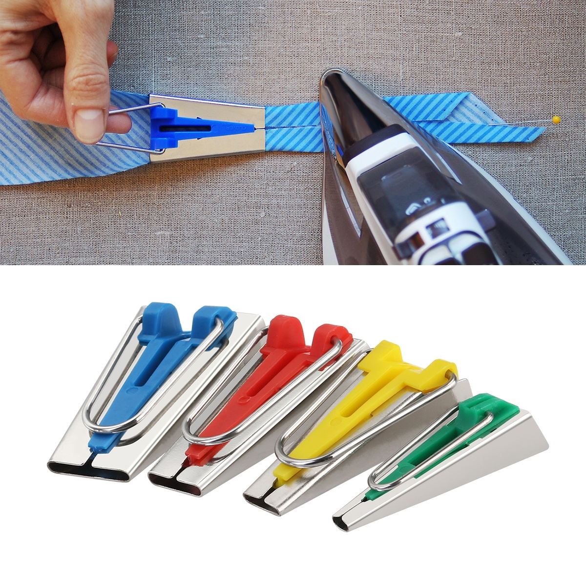 WESIEVYA Sewing Tools Binding Tool 4Pcs Set for Sewing Preparation and ...