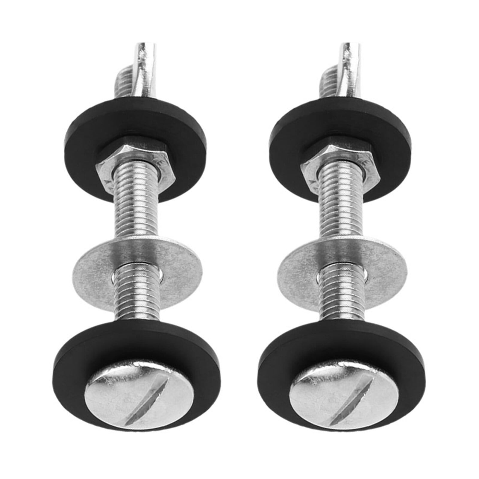 WESIEVYA Toilet Screws Tank 2Pcs Stainless Steel Rubber Watertight ...
