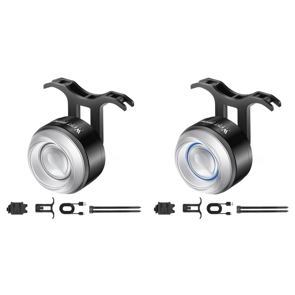 WEST BIKING Bike Light, Led Bike Brake Sensor Light Usb Charging Waterproof Warning Light ...
