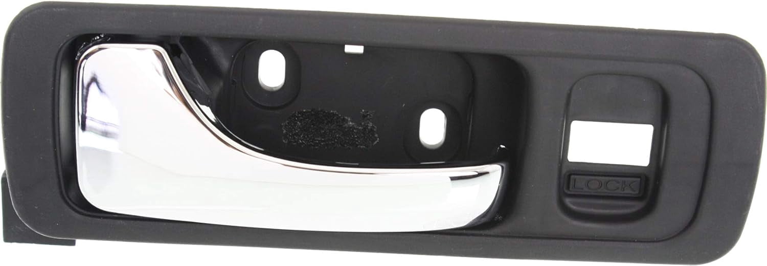 WEST DEKLE Automotive Front Interior Door Handle LH Black bezel with ...